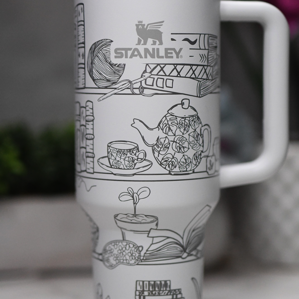 Stanley 30/40 oz Quencher Book Worm – CRC Engraving US